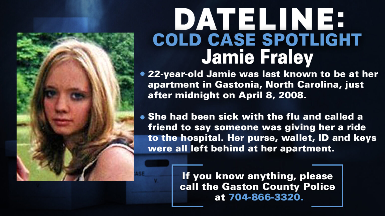 Jamie Fraley's Missing Person Revealed | TeriWall